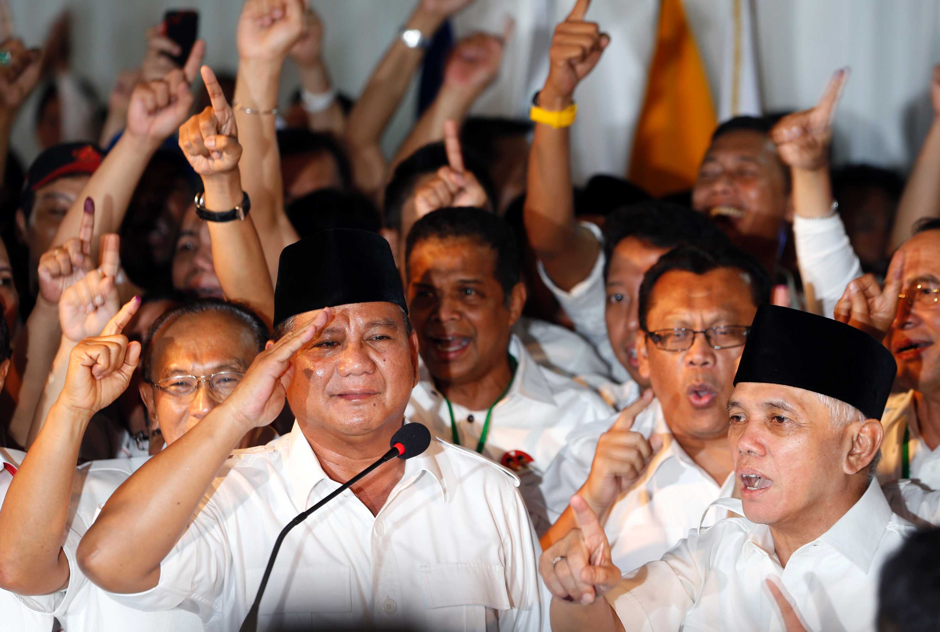 Indonesian Elections Losing Candidate Prabowo Subianto To Challenge