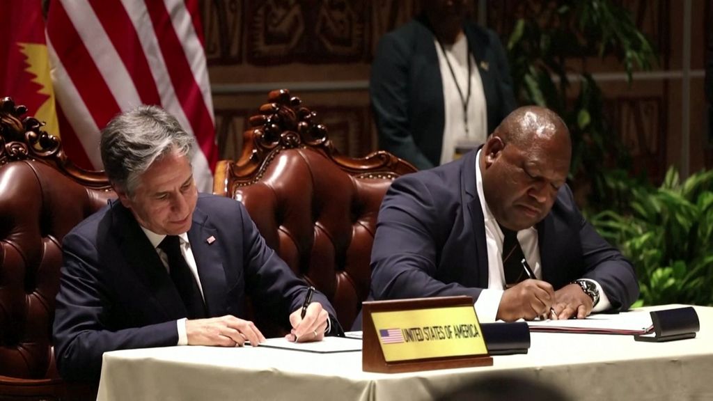 US and Papua New Guinea sign defence pact during Blinken visit - ABC News
