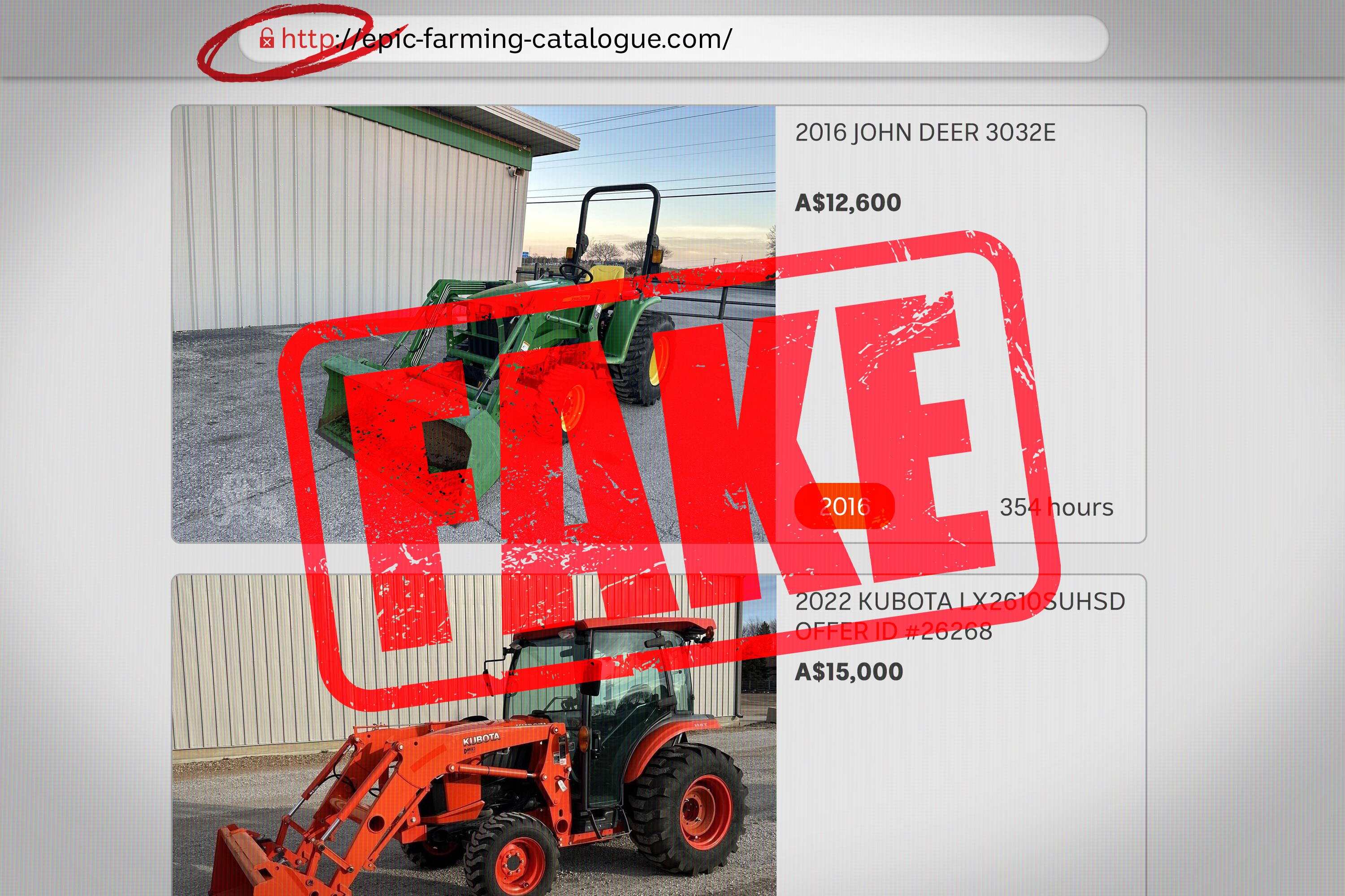 Tractor scammers are fleecing farmers out of tens of thousands of ...