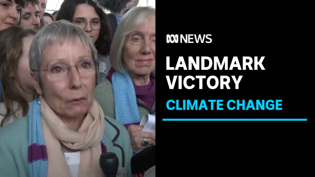 Swiss women win landmark climate case on climate inaction - ABC News