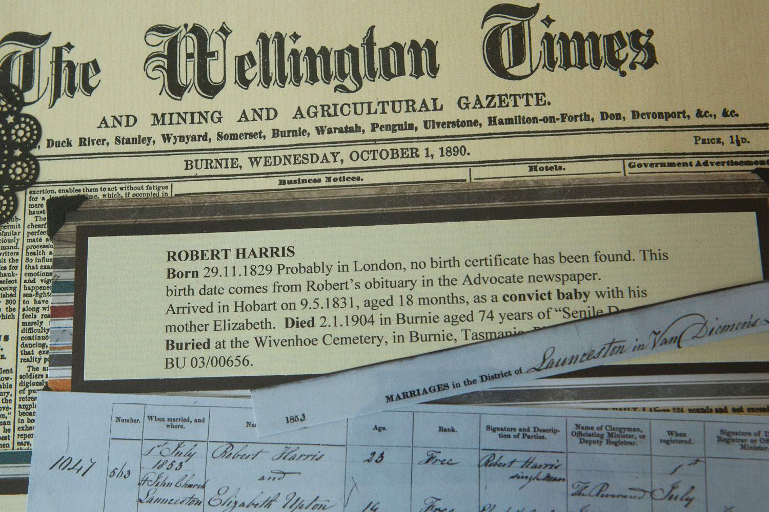 Convict Robert Harris's remarkable life story, from orphaned illiterate ...