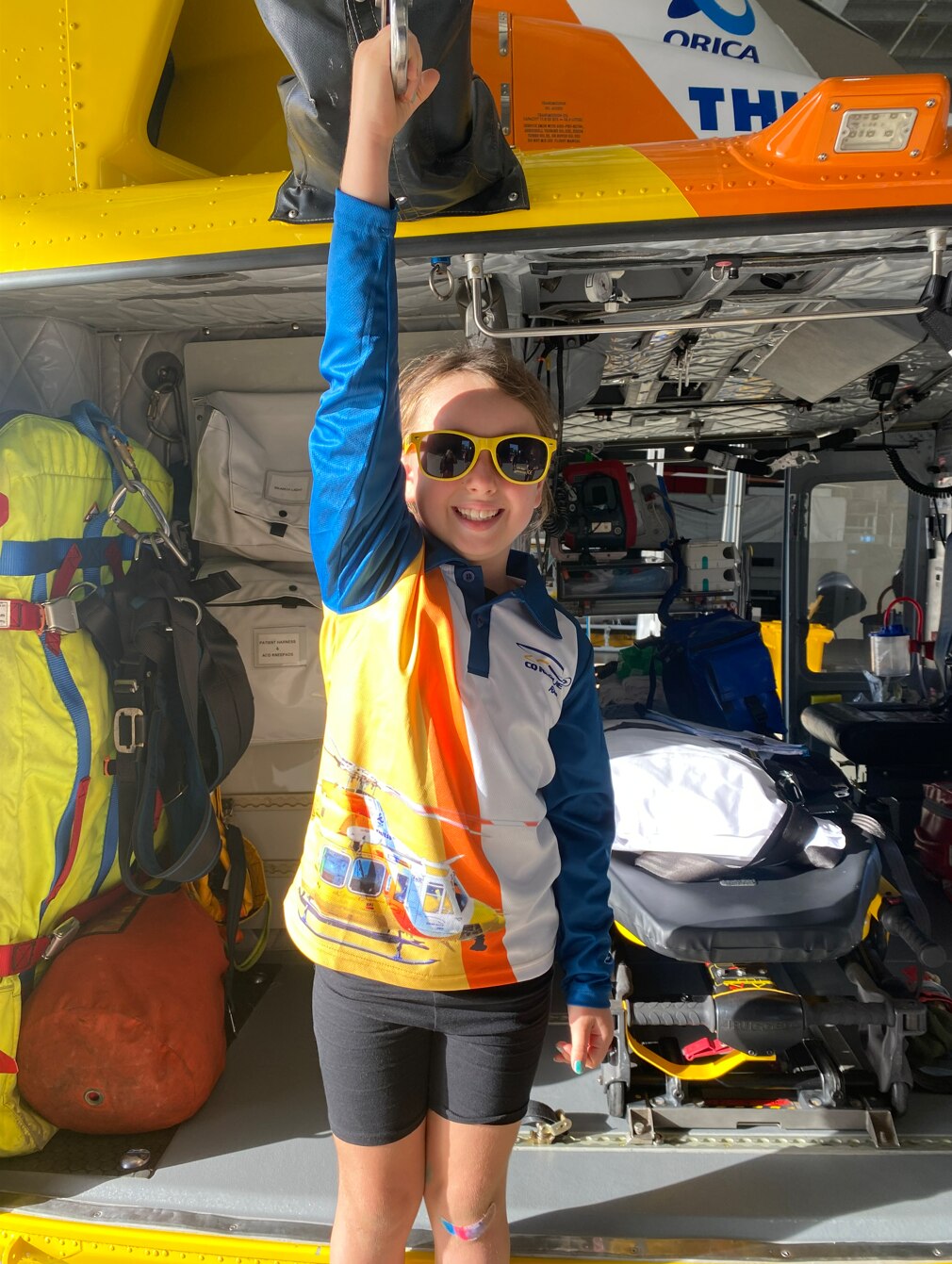 Addison Mortimore, 9, uses birthday to raise money for RACQ CQ Rescue ...