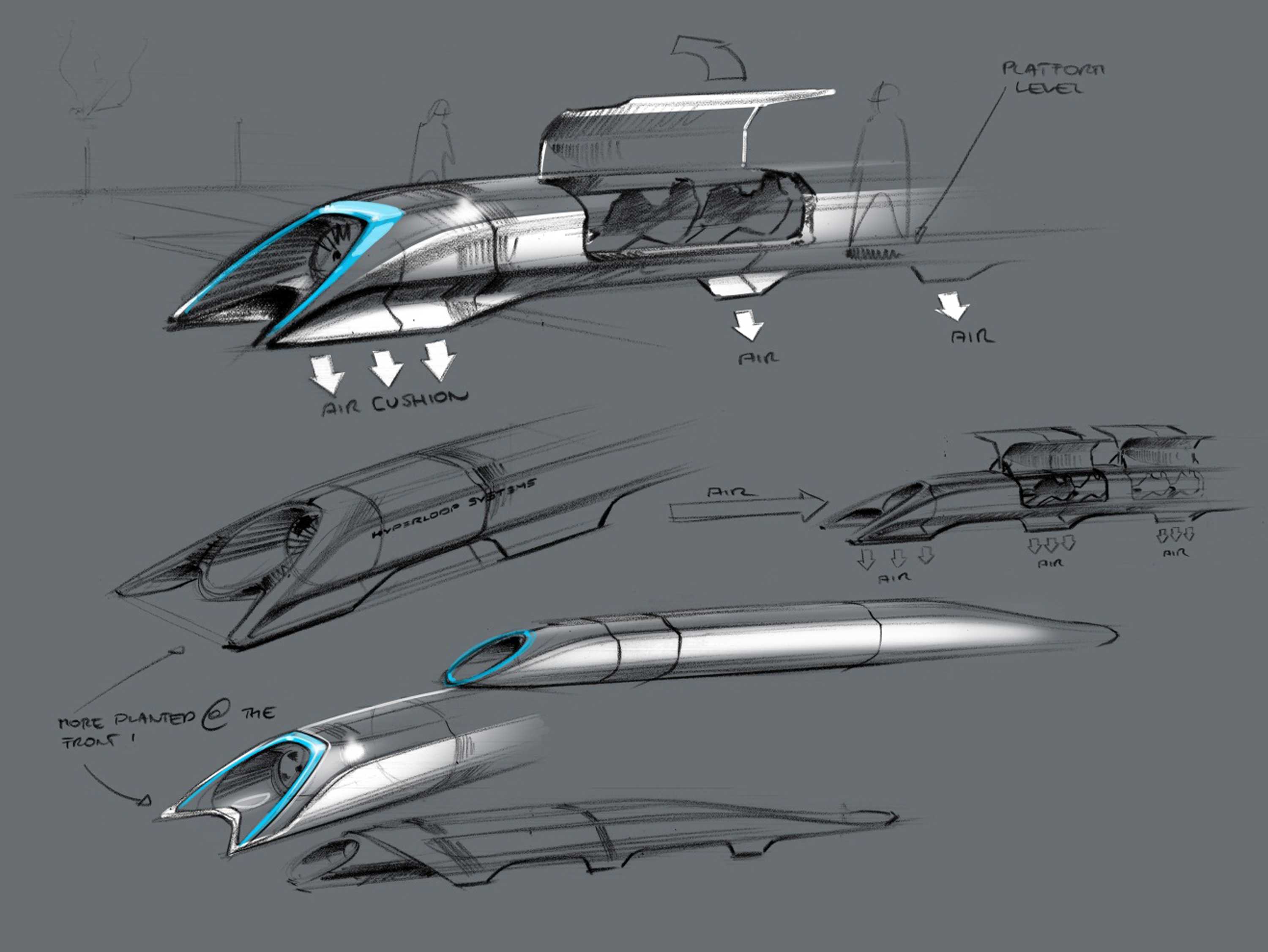 US entrepreneur unveils Hyperloop transport system which could operate ...