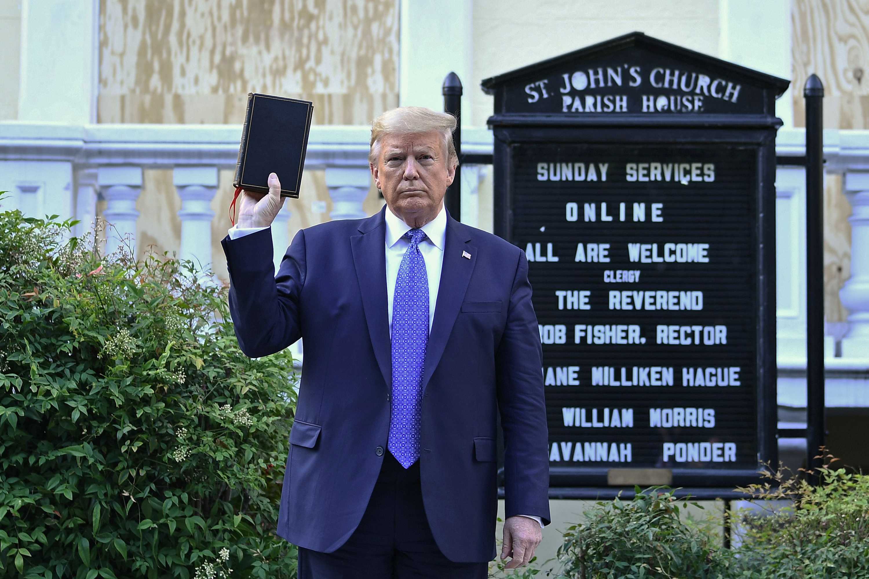 The President’s Pentecost blasphemy: Donald Trump has desecrated ...