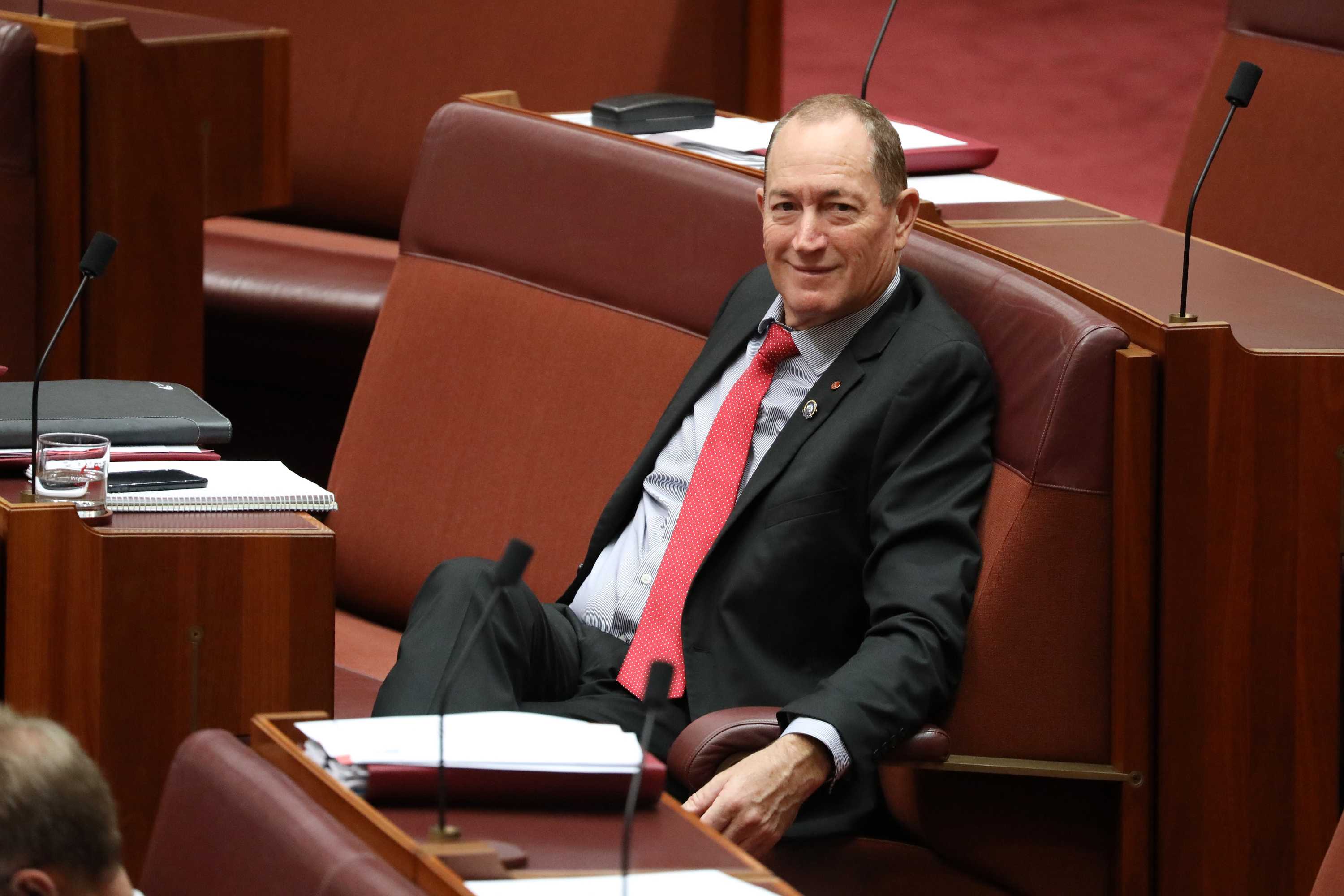 Senate censures controversial politician Fraser Anning over ...
