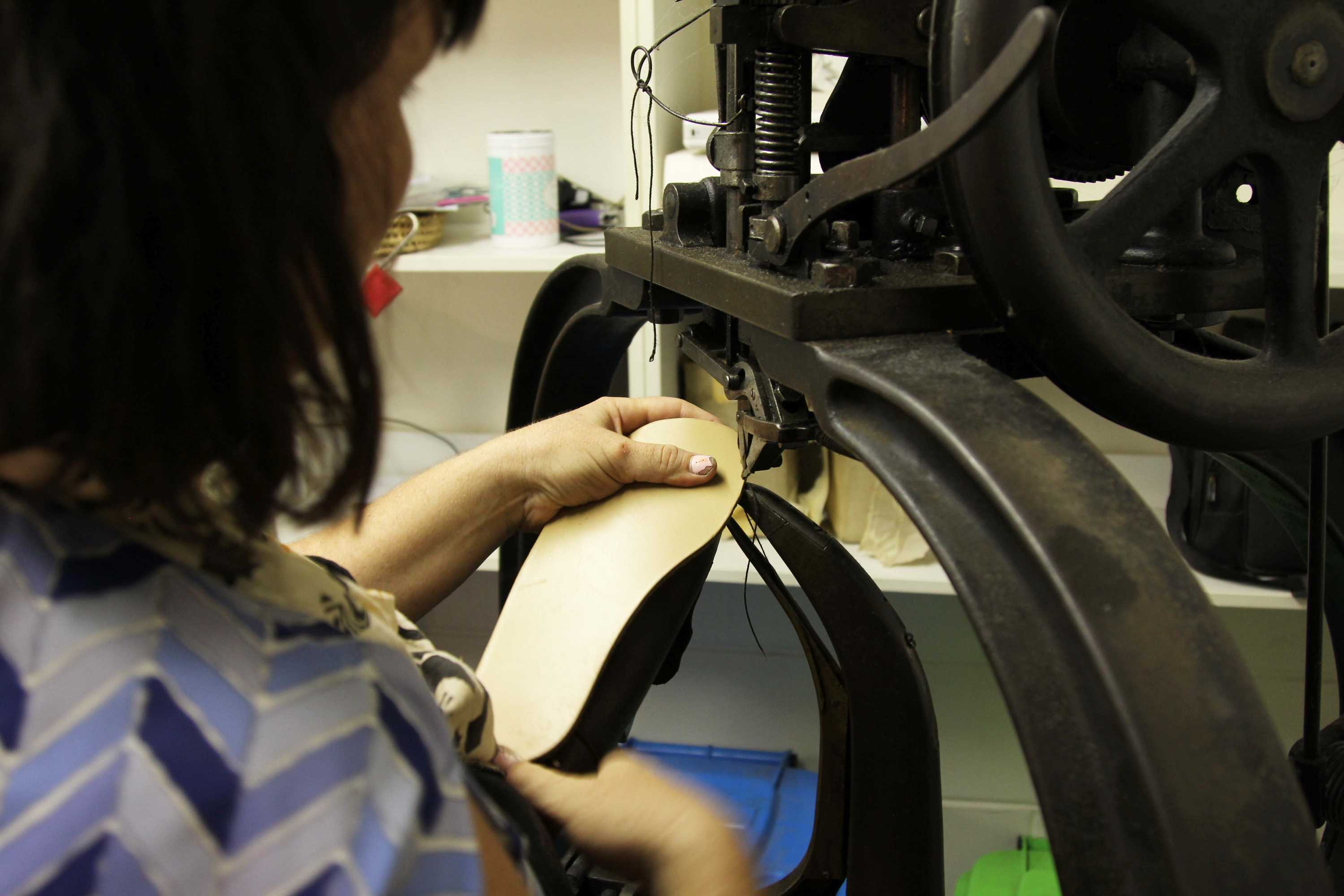 Croc sandals and ancient machines: Shoemaker puts heart and sole into ...