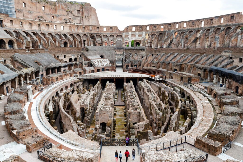 Colosseum set to get new floor for vistors designed to rotate to show ...
