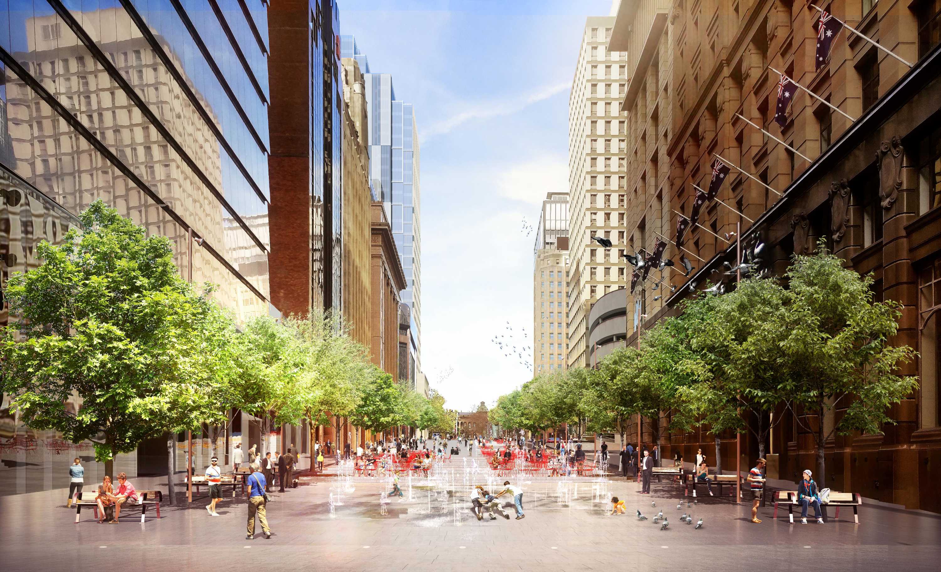 Makeover plan for Sydney's Martin Place includes more outdoor dining ...
