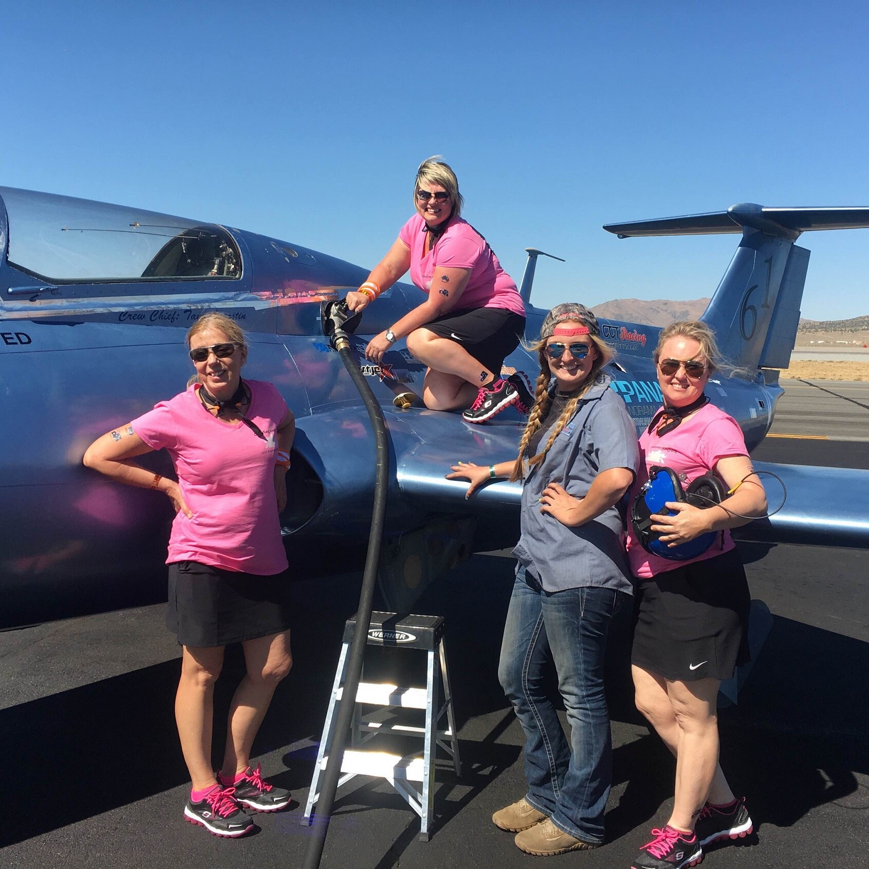 All-female ground crew becomes first to win international air races ...