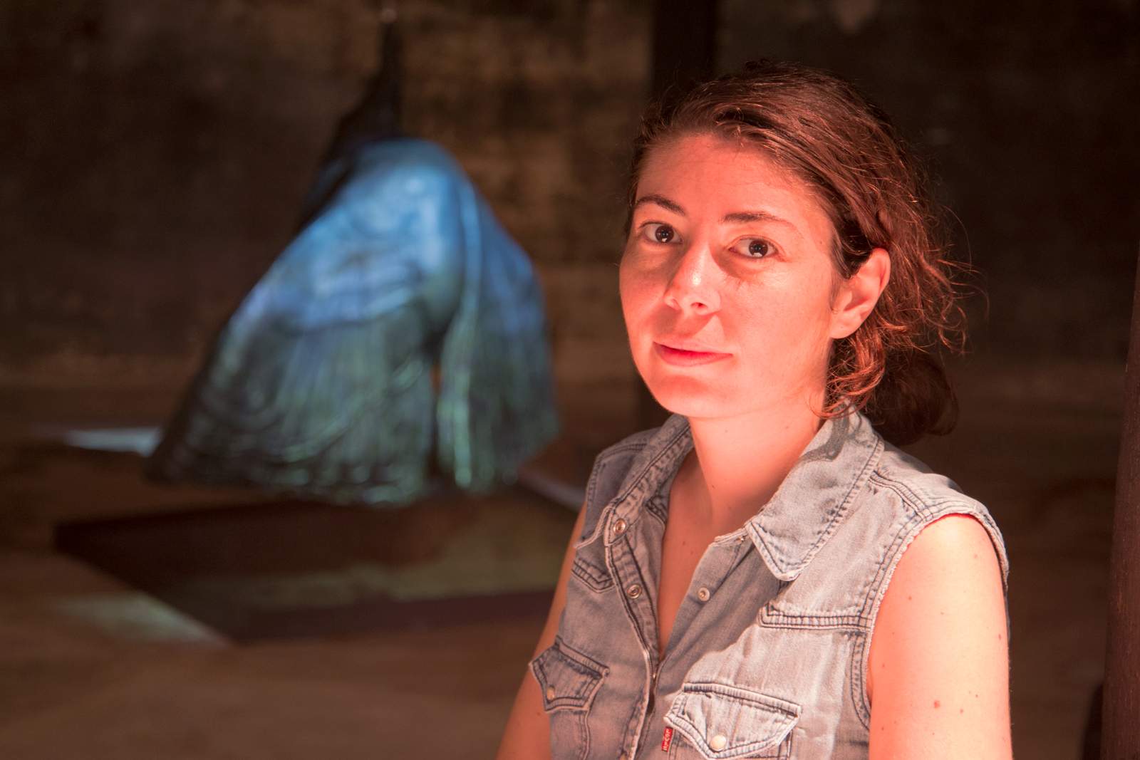 French sculptor teaches children to create giant rainforest insects ...