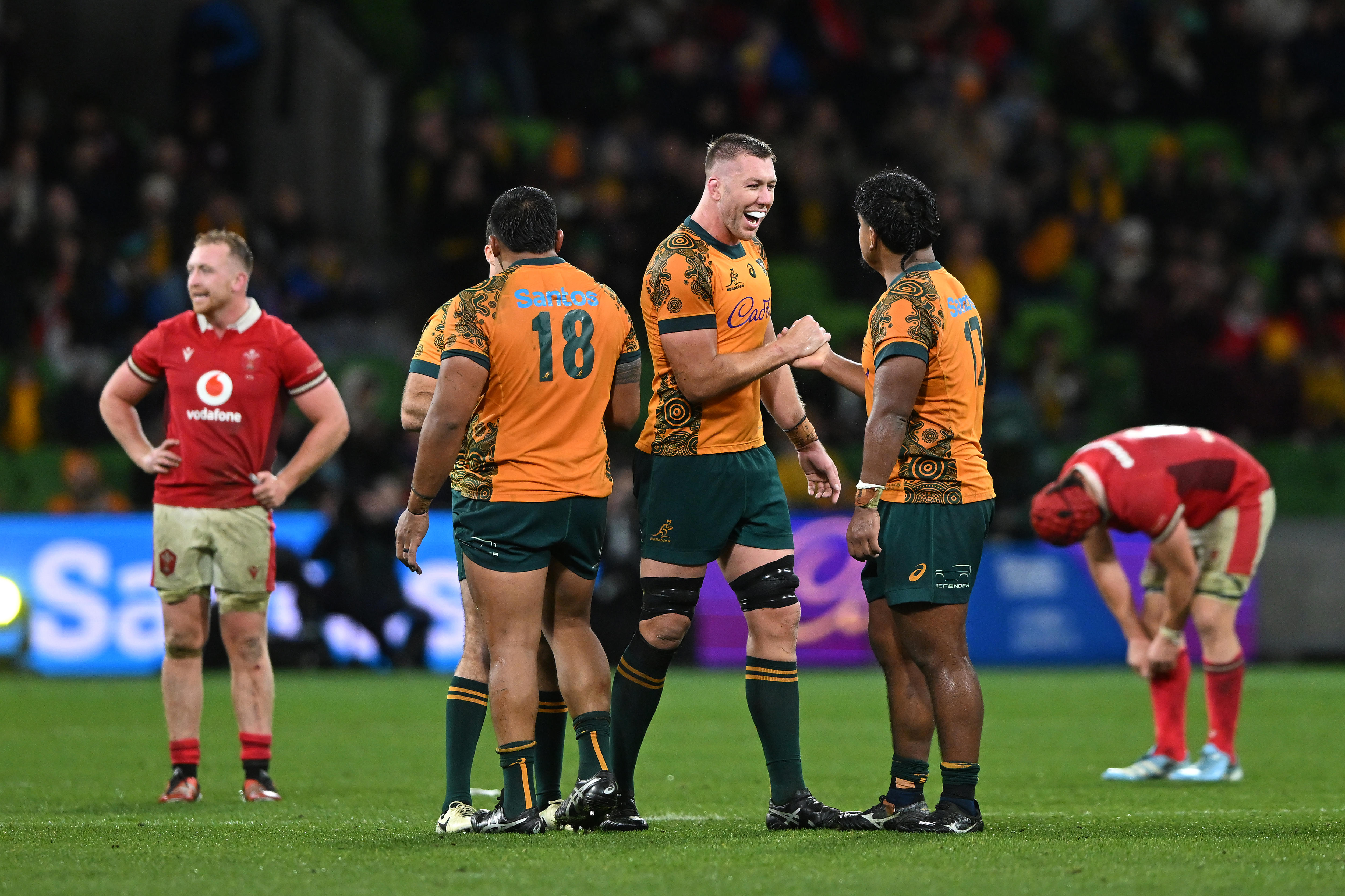 Wallabies v Wales: Australia remain unbeaten this year after defeating ...