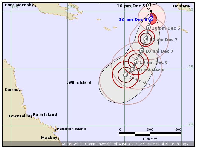 Tropical Cyclone Jasper expected to intensify today as BOM warns it ...