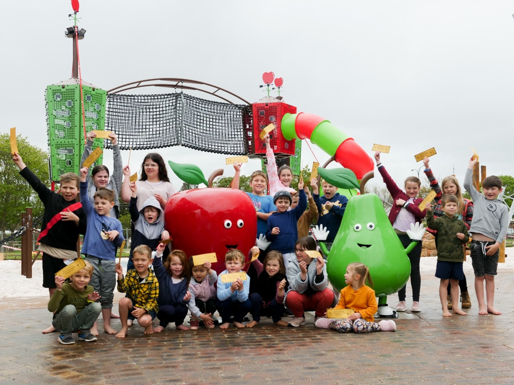 Iconic Donnybrook Apple Fun Park playground wows visitors after major ...
