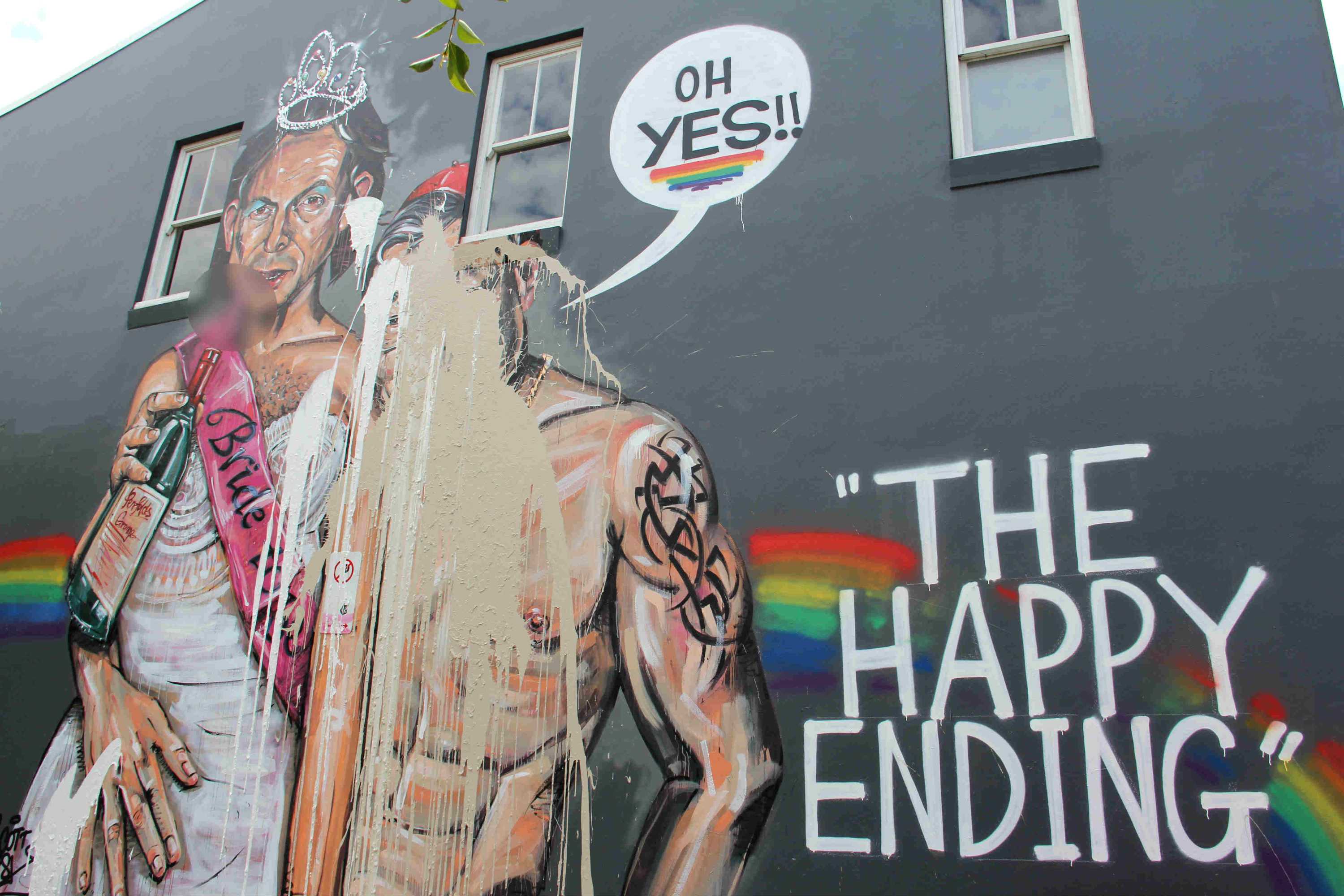 Teenager charged after Sydney mural of George Michael defaced again ...