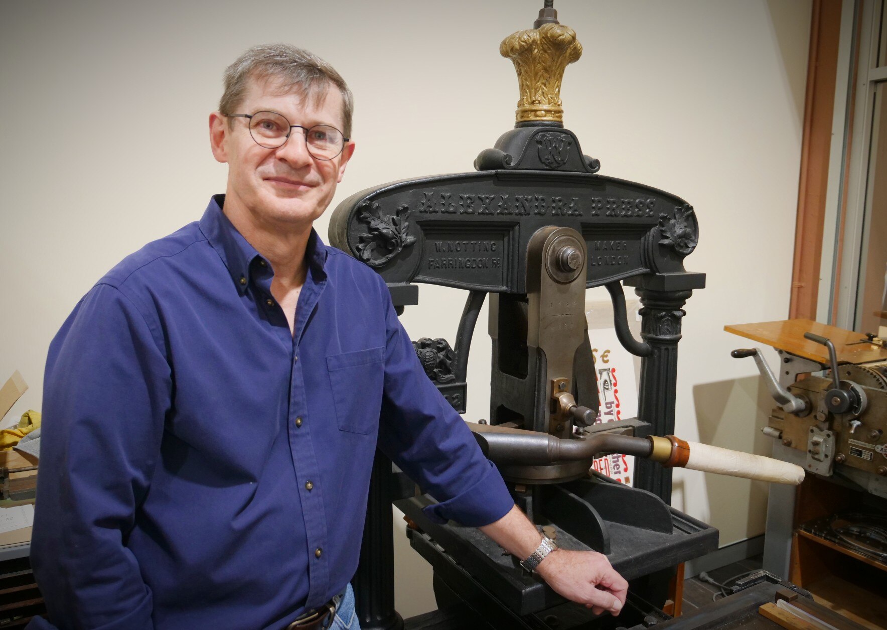 Fine print book designer keeps inventor Johannes Gutenberg's centuries ...