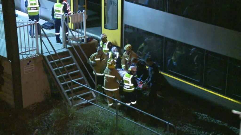 Man has arm severed by train after falling onto tracks in Sydney's ...