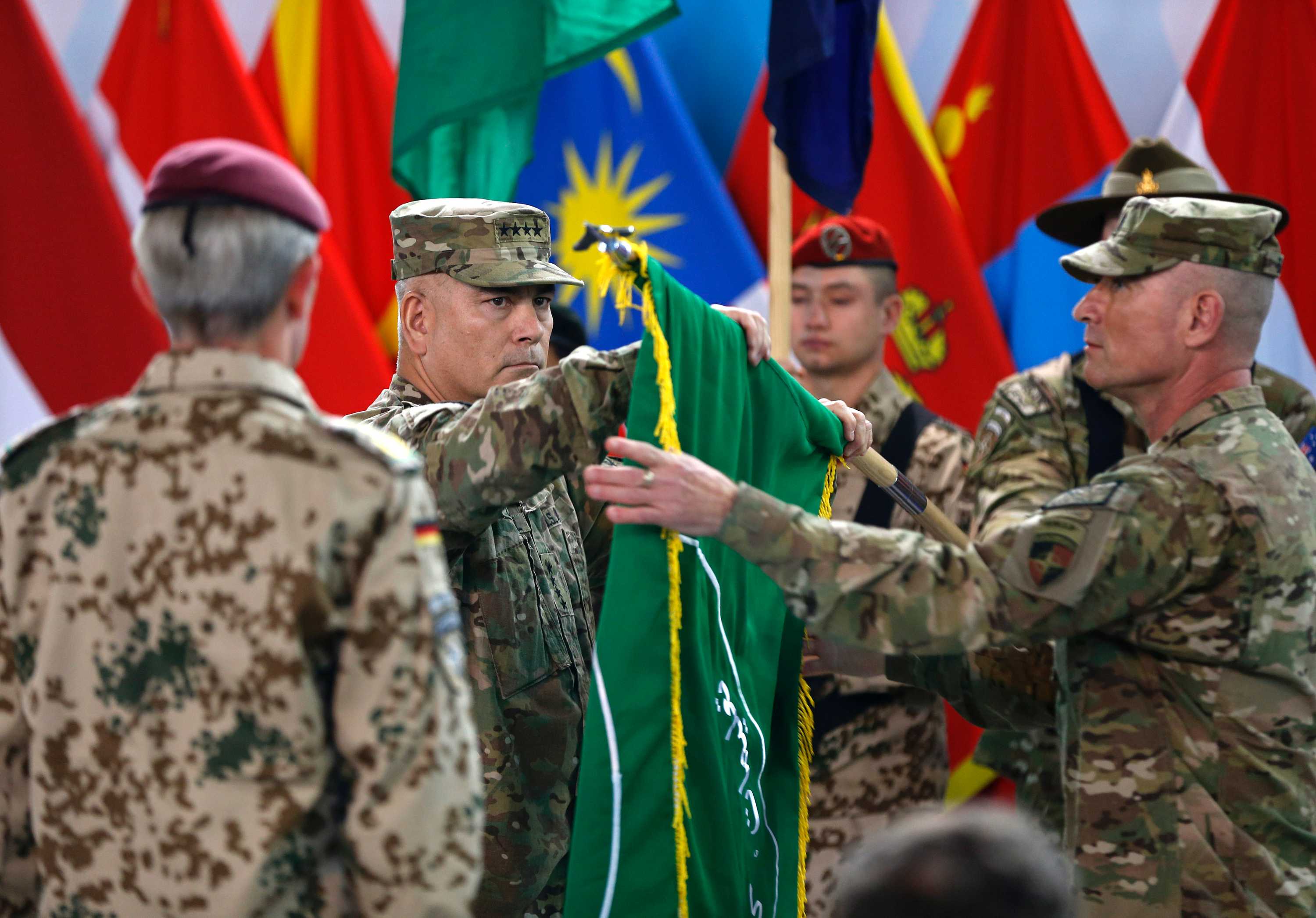 NATO combat mission in Afghanistan comes to an end with secret Kabul ...