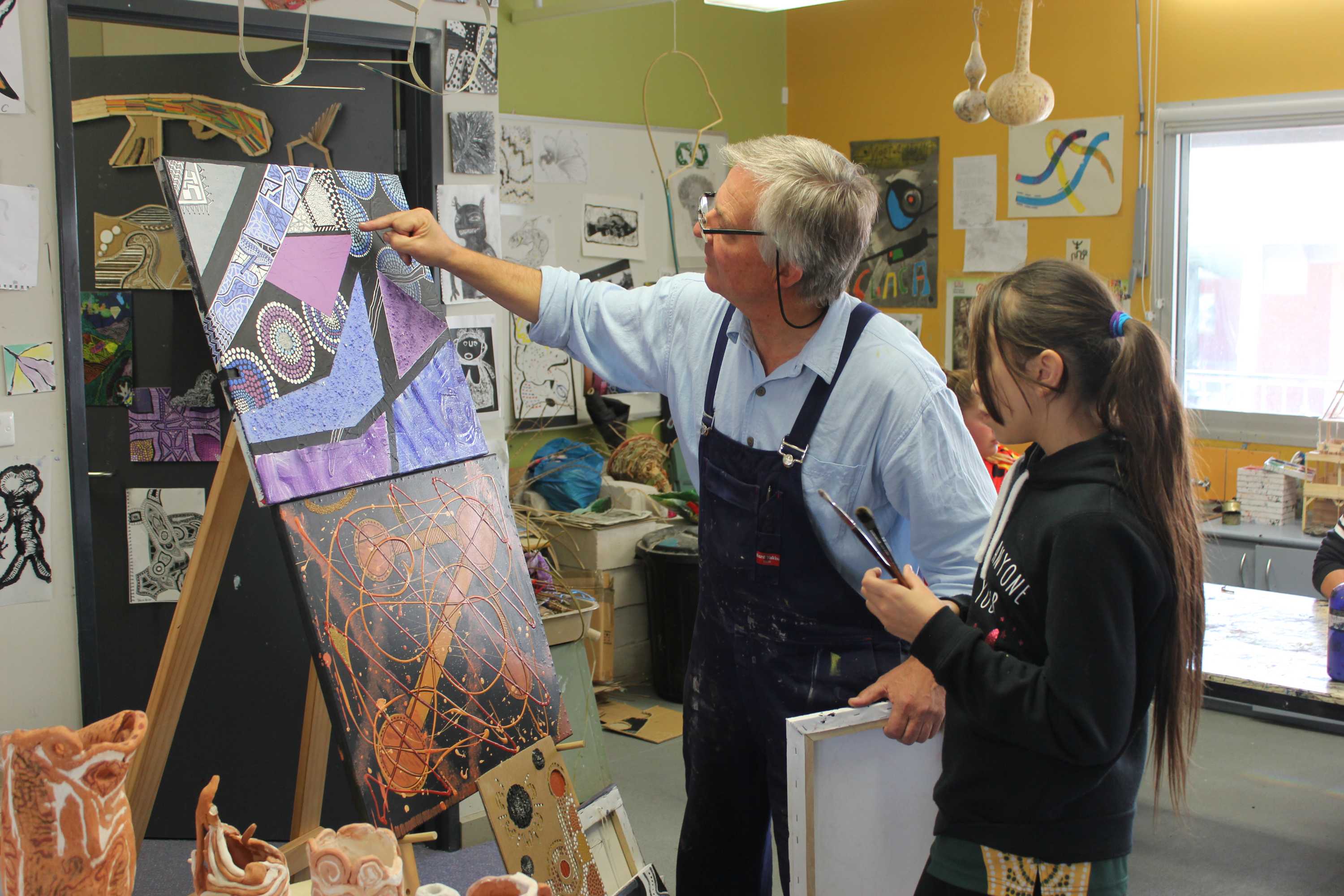 Barkindji teen's art scholarship makes the grade at outback Menindee ...