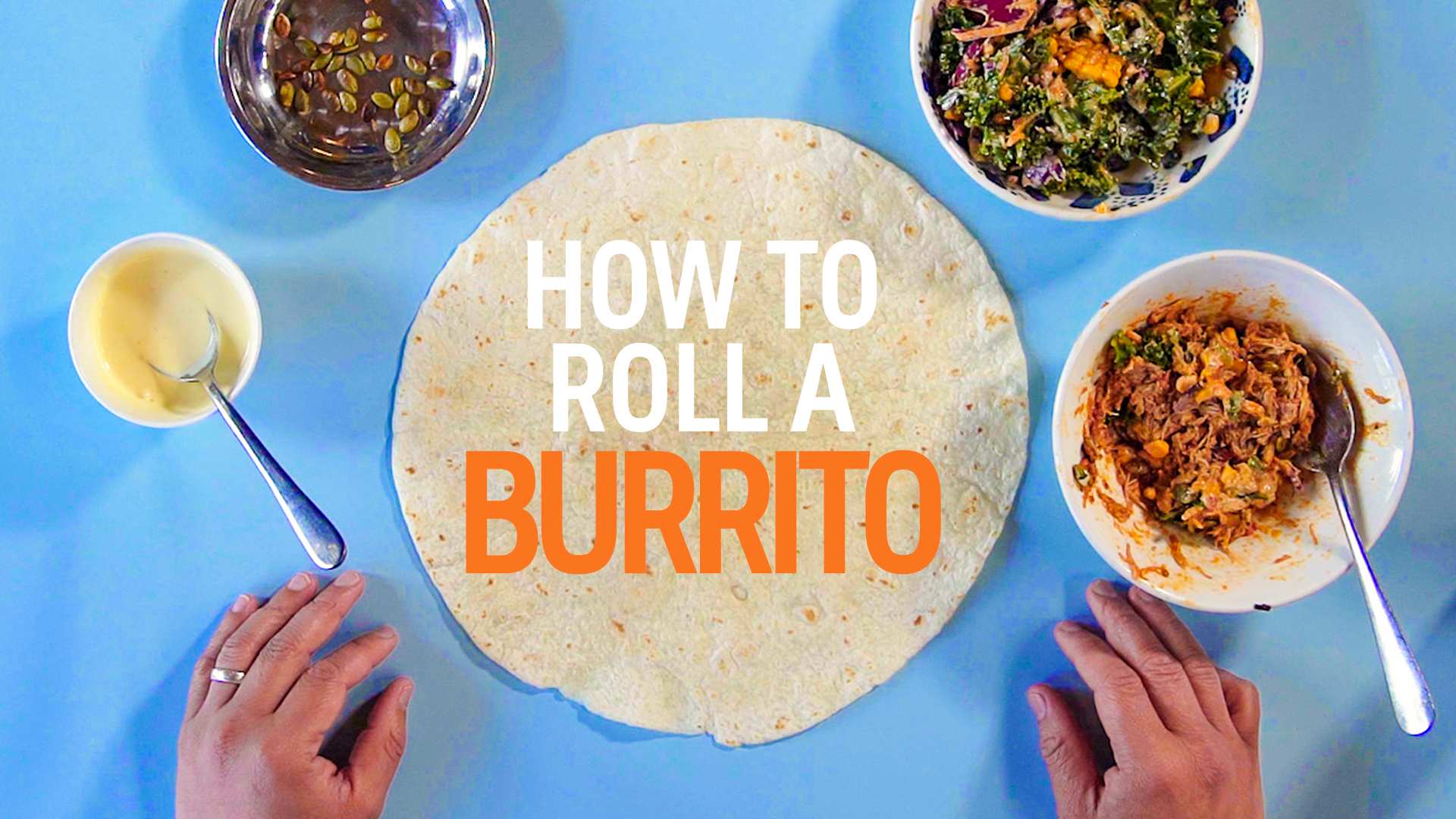 Ever wanted to roll a burrito like a pro? Chef Raph Rashid can show you ...