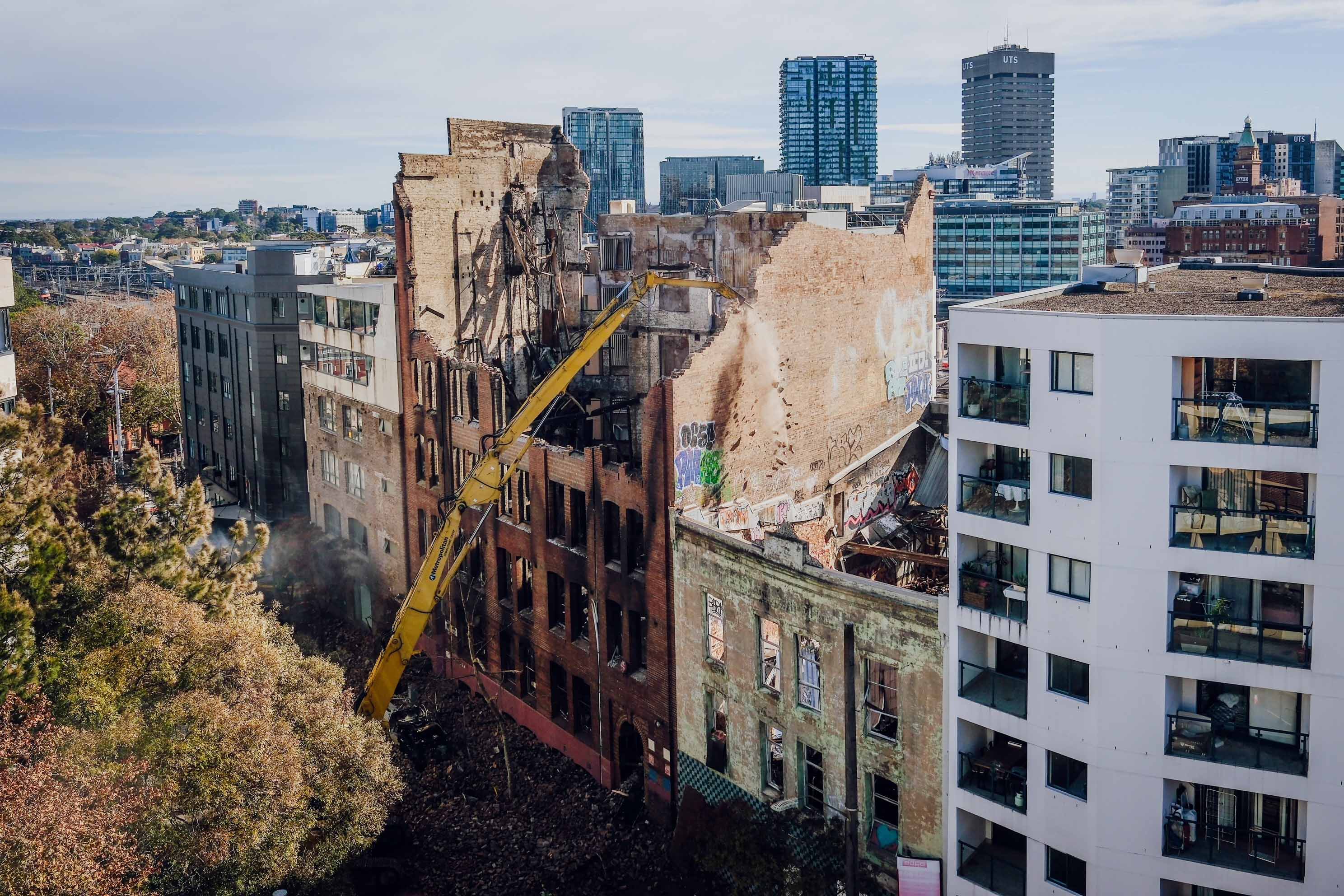 Inside the Surry Hills fire that reduced this building near Sydney's ...