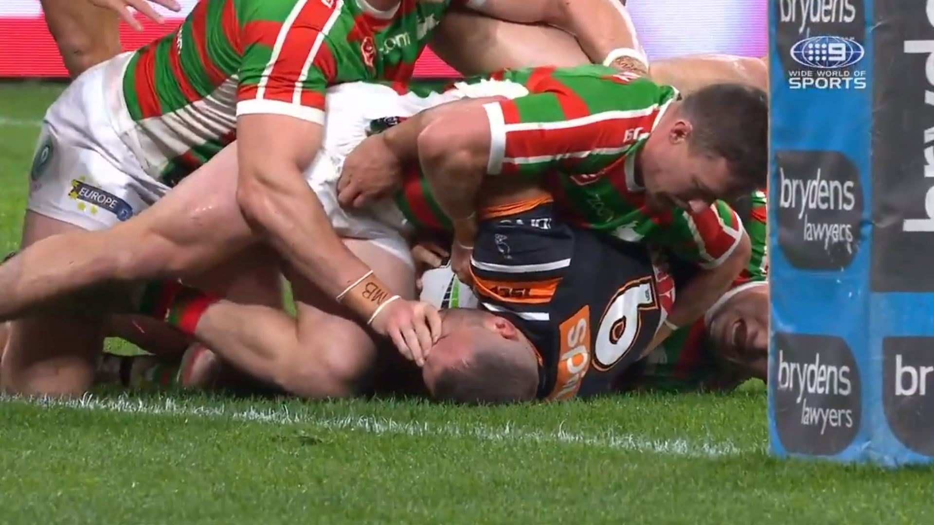 Wests Tigers beat South Sydney Rabbitohs 14-9, George Burgess on report ...