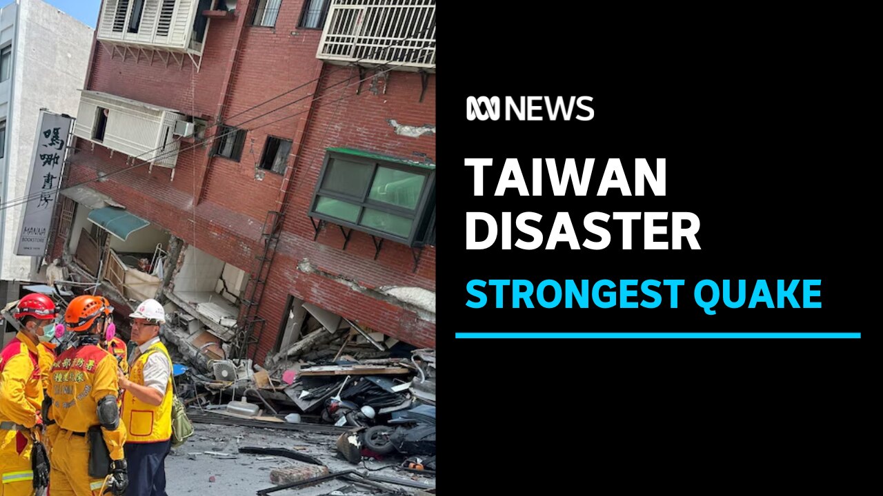 Taiwan rocked by its strongest earthquake in 25-years - ABC News