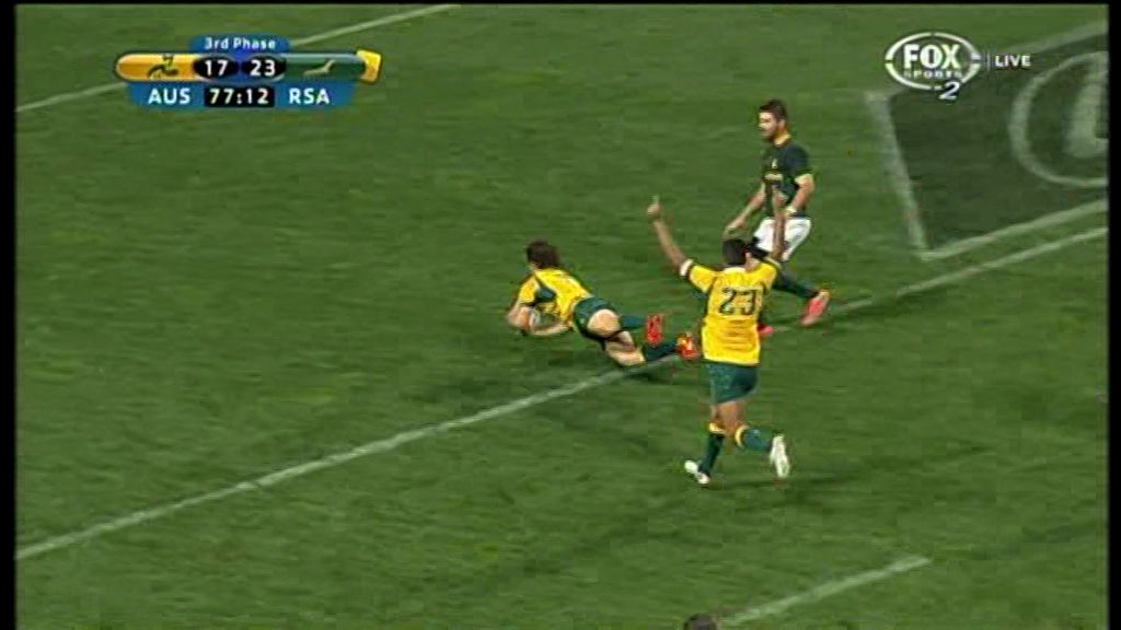 Wallabies sneak past Springboks for 1-point win - ABC News