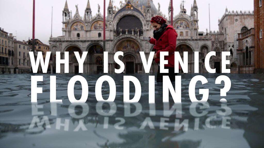 Low tide leaves Venice's canals dry, just months after severe floods ...
