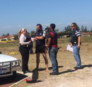 Man charged over shooting outside Rockingham police station - ABC News
