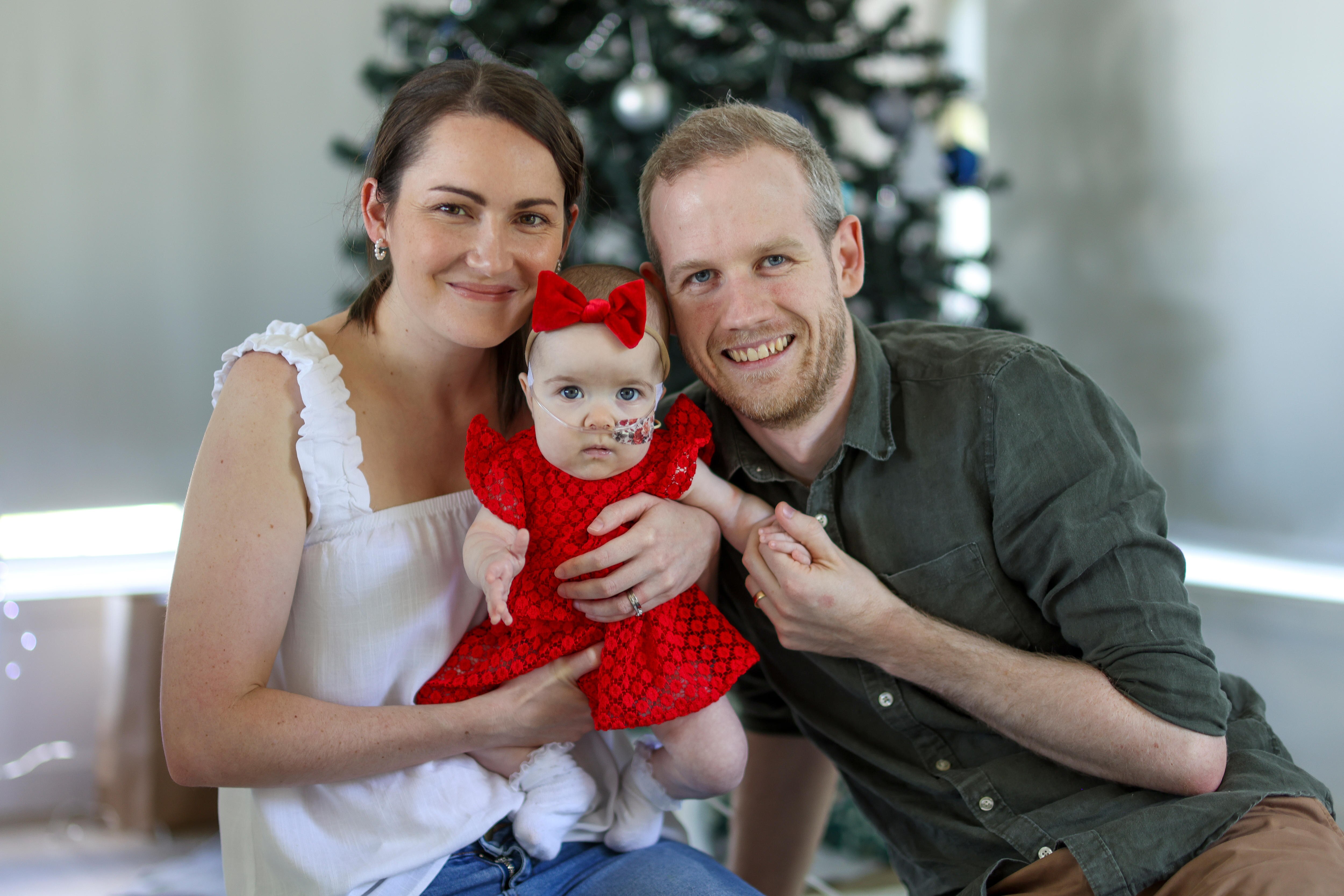 Born with organs outside her body, Elsie is set to celebrate her first ...