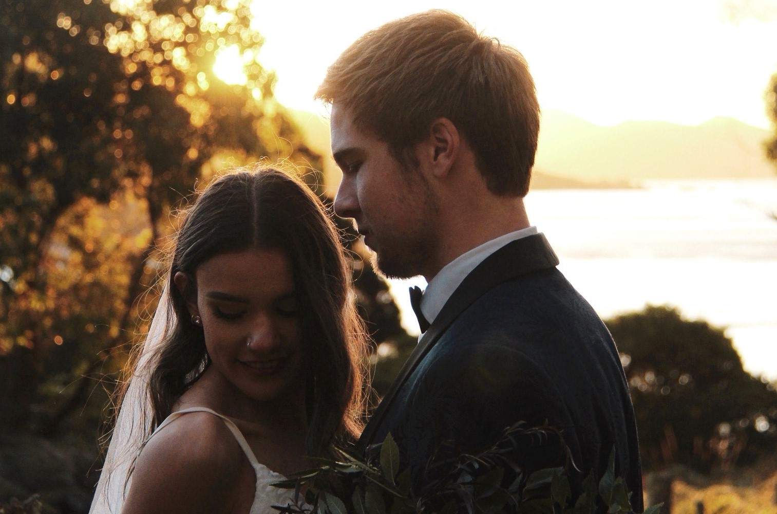 The Tassie couple who had a 'normal wedding, just in not very normal ...