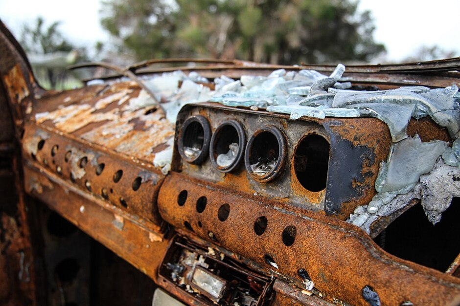 Collection of burnt-out cars part of healing process for Yarloop farmer ...