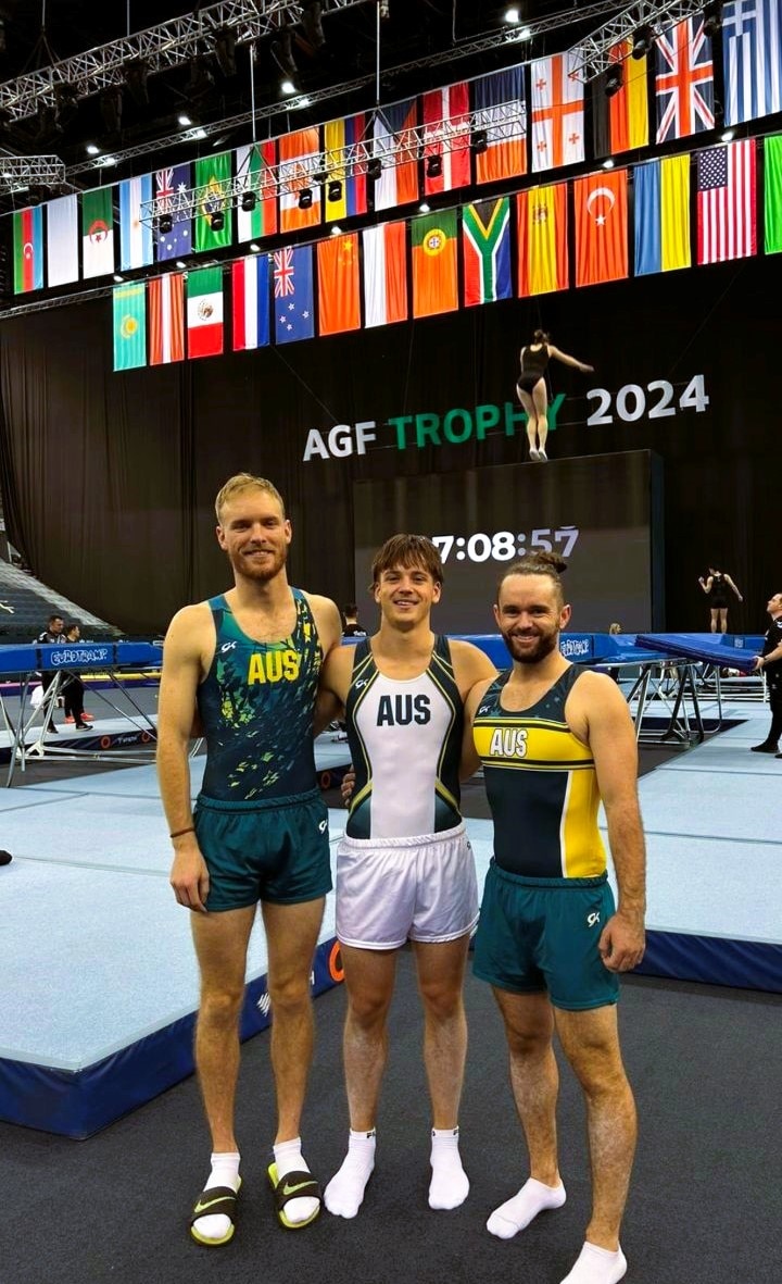 Australia's top trampolinist Blake Rutherford finds support from ...