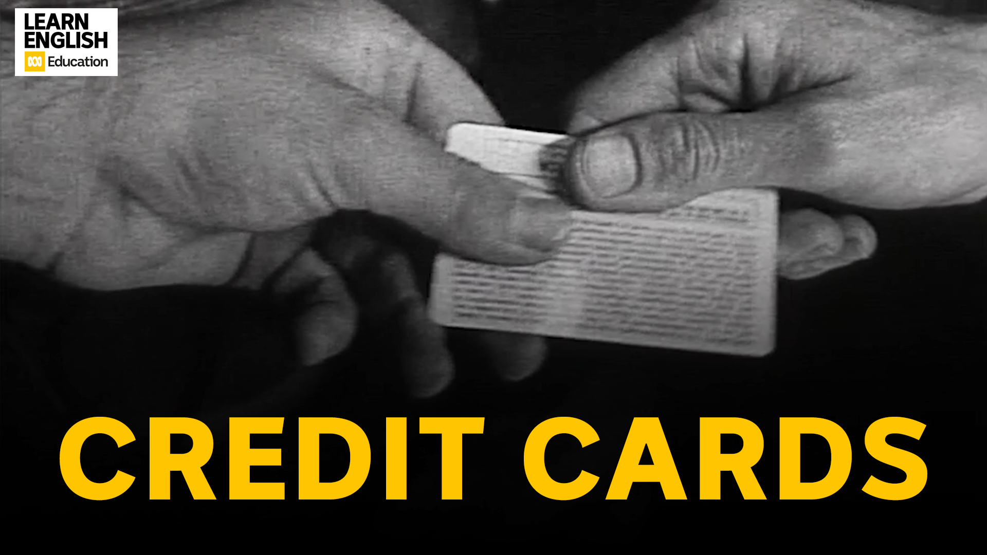 Credit cards - ABC Education