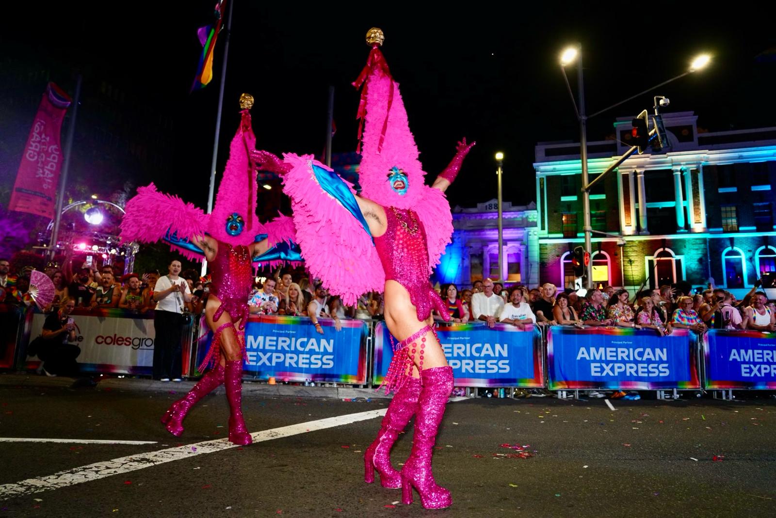 Thousands of revellers line city streets for Sydney Gay and Lesbian ...