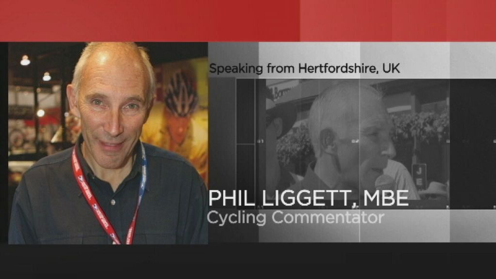 Commentator Phil Liggett describes Armstrong's drive and deceit - ABC News