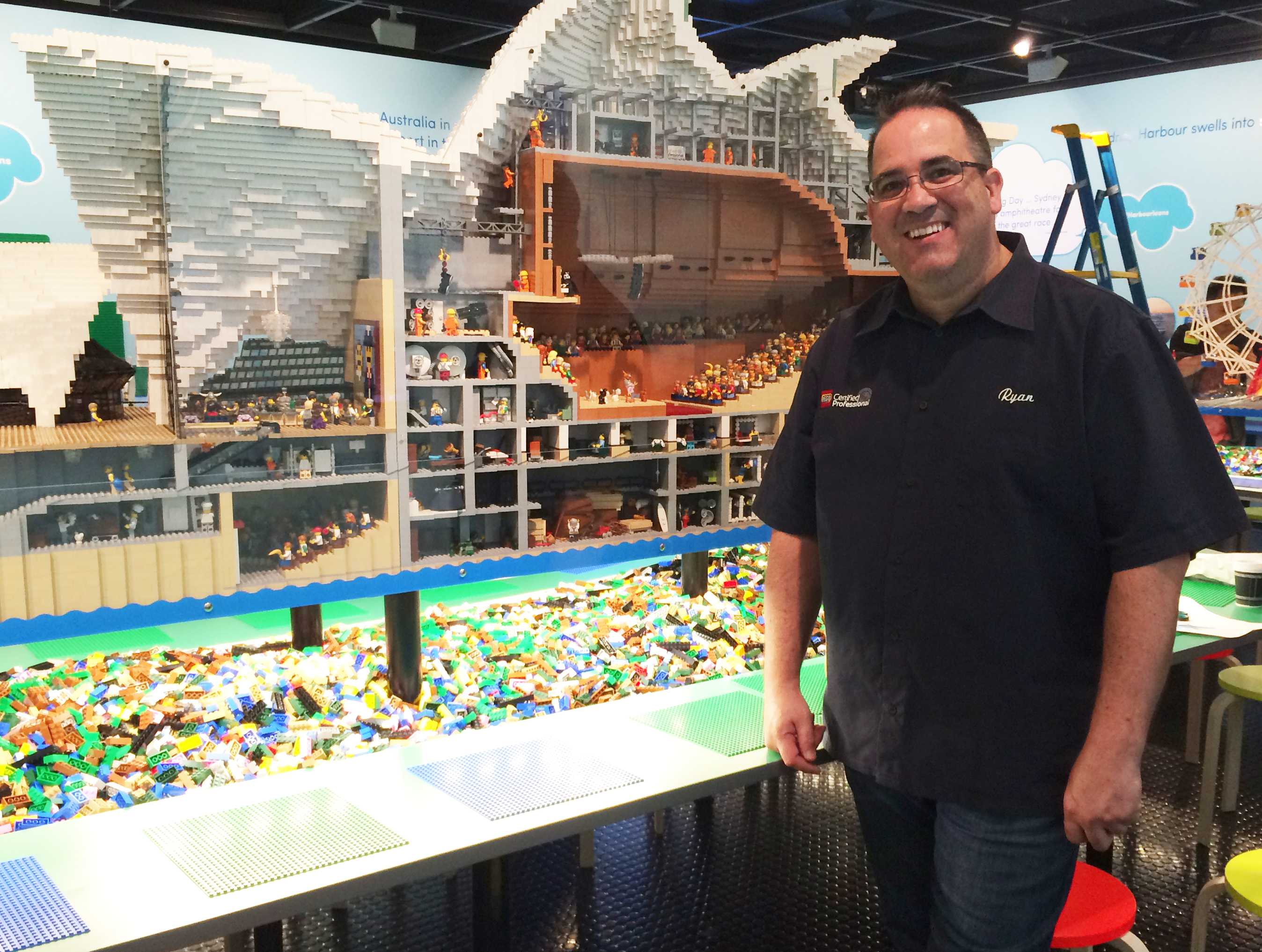 Sydney Harbour's iconic structures recreated using millions of Lego ...