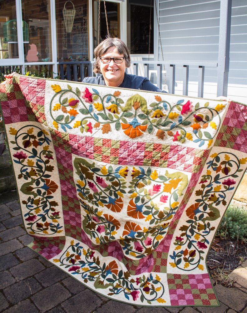 Tasmanian Deirdre Bond-Abel to share quilting 'devotion' at Melbourne convention - ABC News