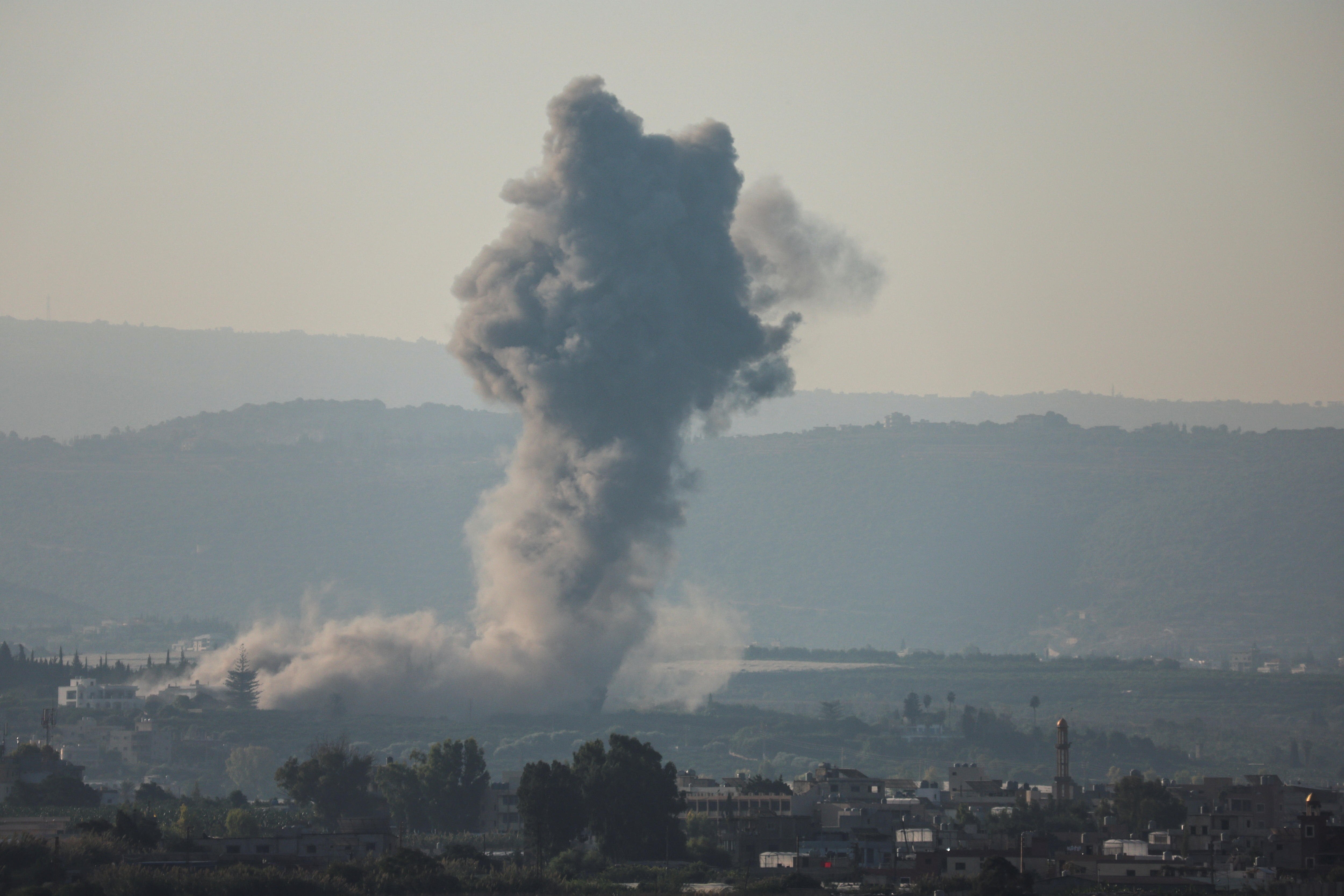 Israeli military conducting 'extensive' strikes in southern Lebanon ...