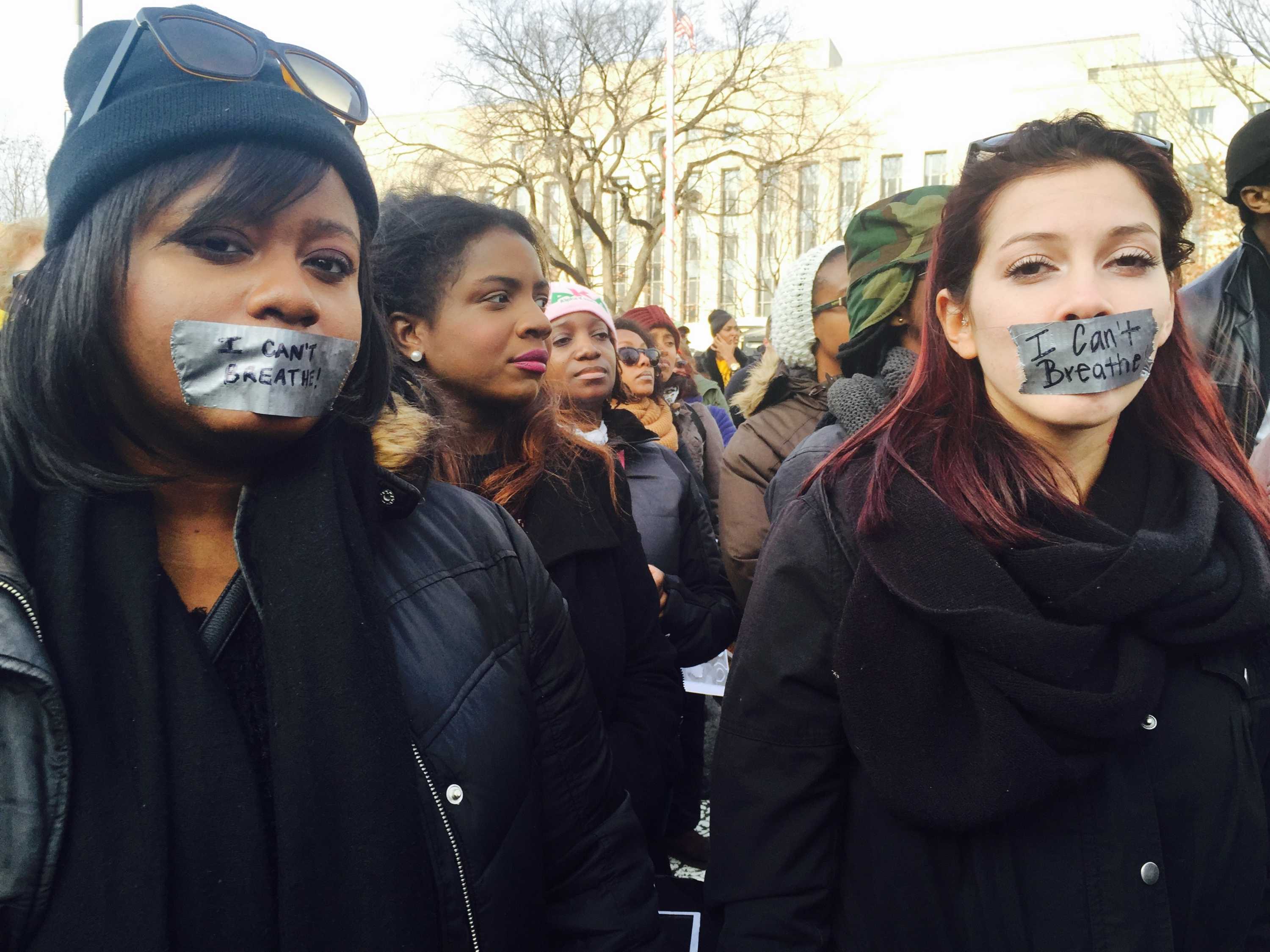 Thousands of people gather in Washington, New York and Boston to ...