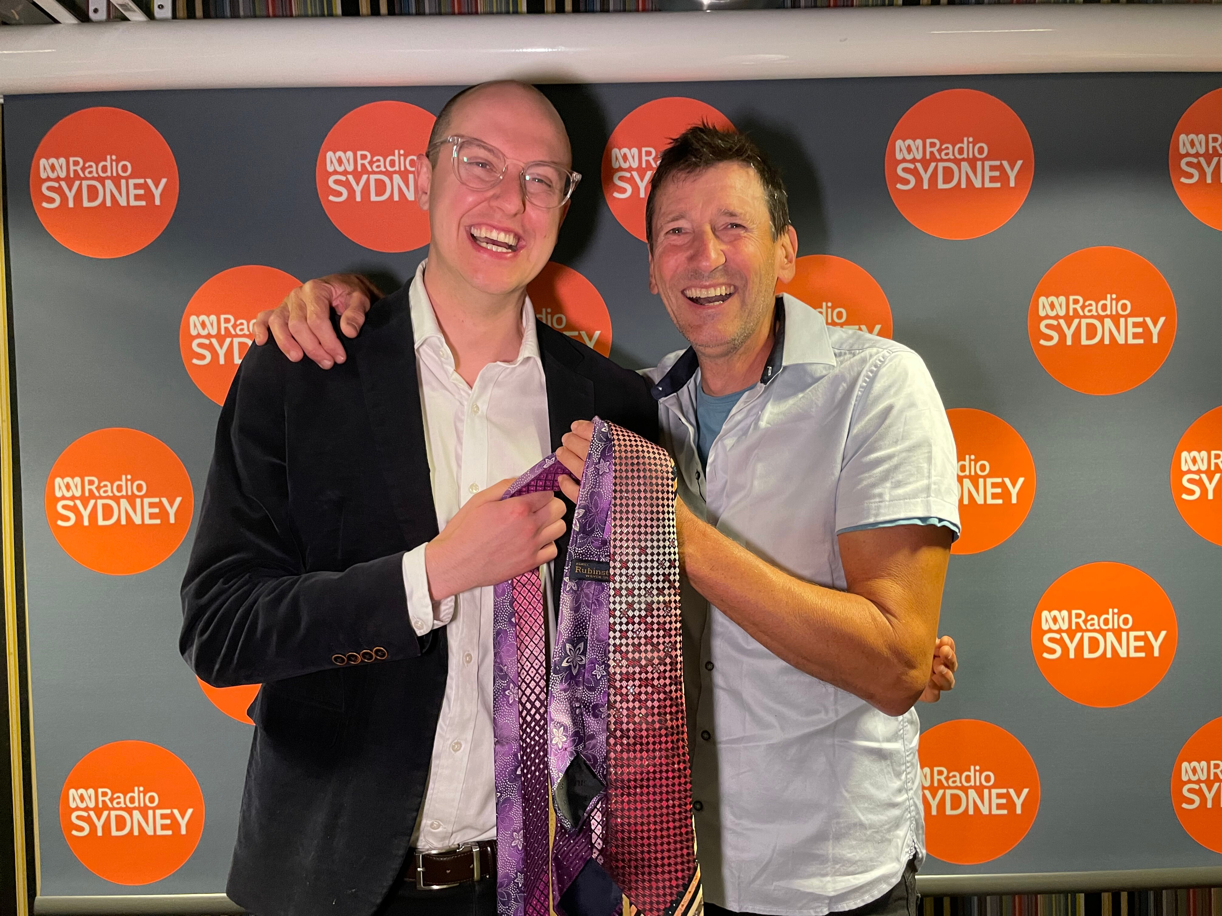 Graham Creed chooses successor for his famous ties - ABC listen