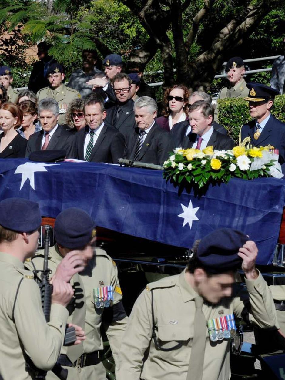 Hometown funeral for fallen digger - ABC News