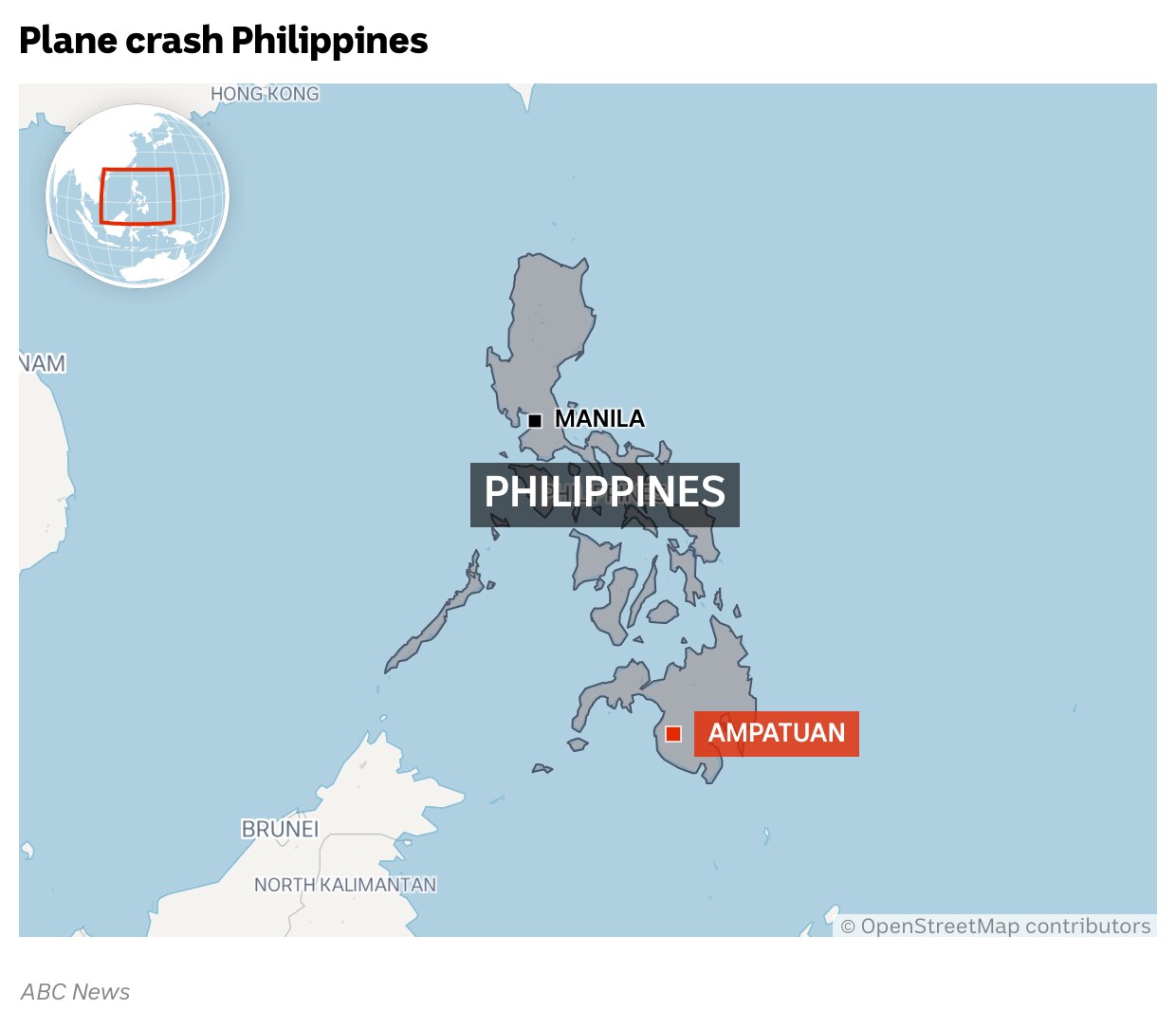 Four dead in US military-contracted plane crash in southern Philippines ...