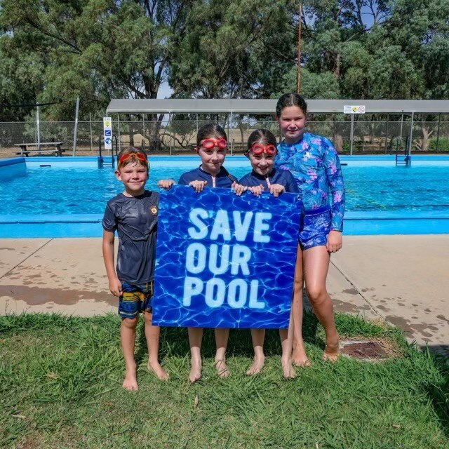 Campaspe locals rally to save their pools - ABC listen