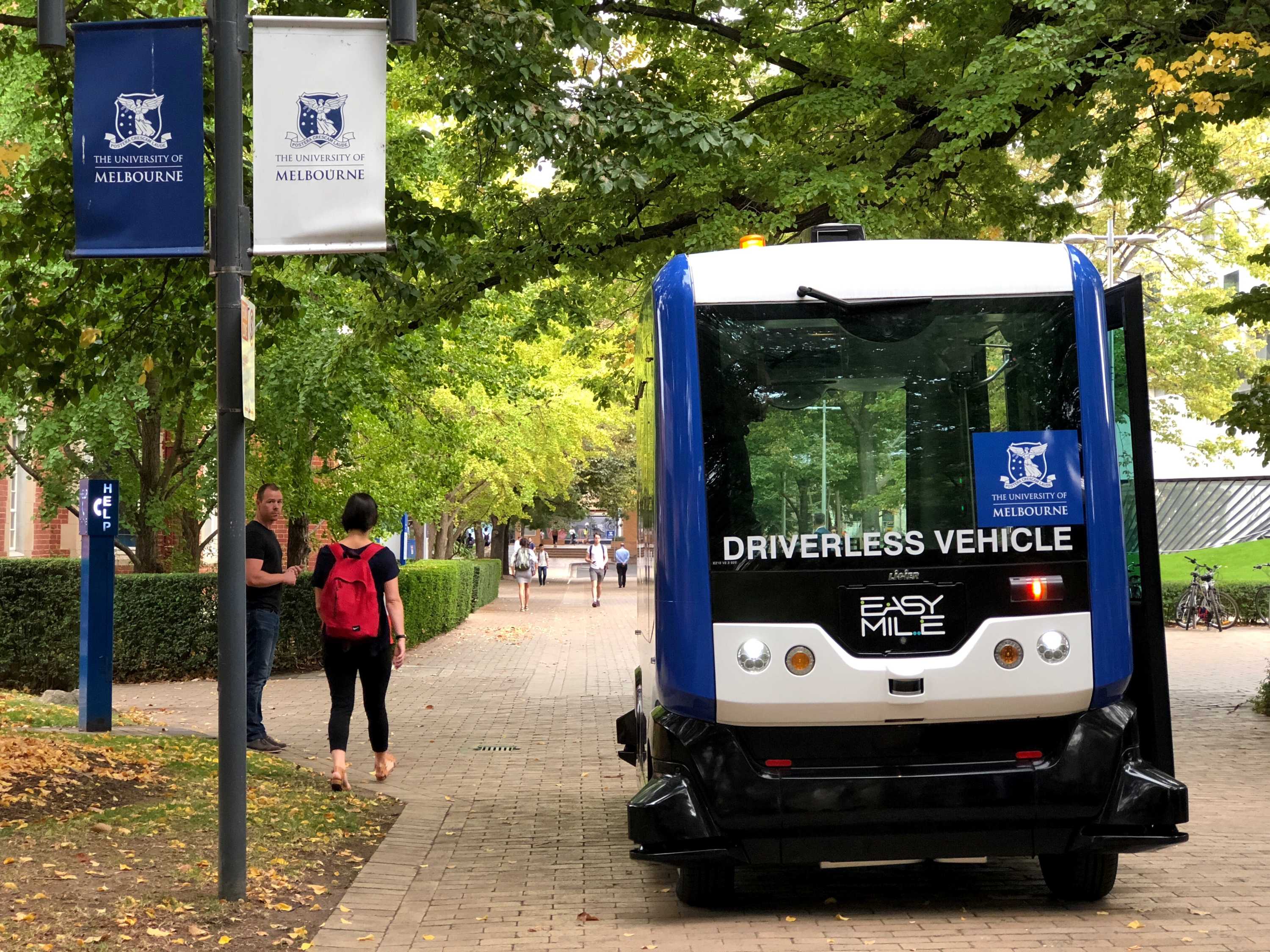 Autonomous mini-bus trial in Melbourne - ABC listen
