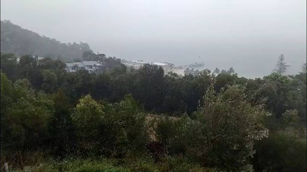 Moreton Island was the first to get hit by Ex-Tropical Cyclone Alfred ...