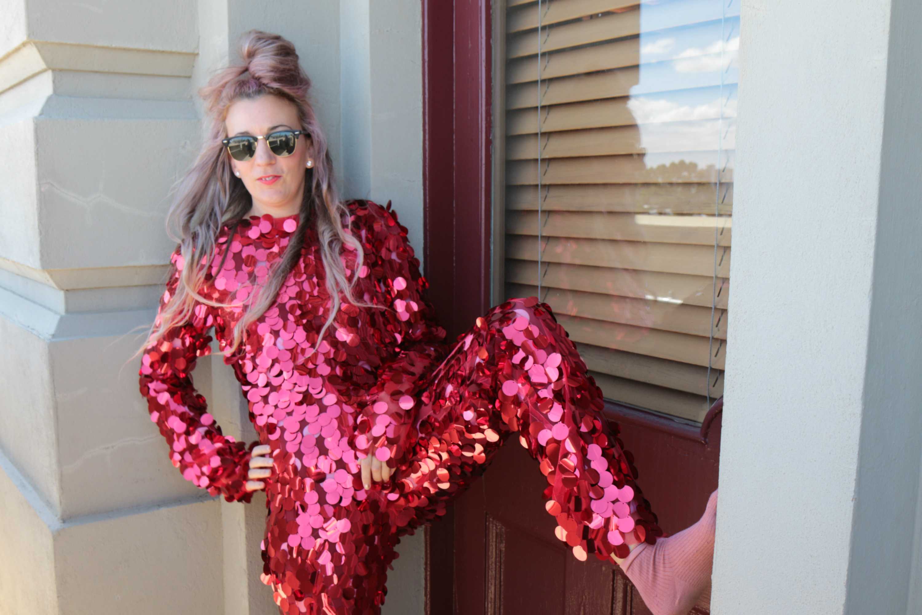 Onesie-wearing artist Adele Varcoe working to change perceptions of ...