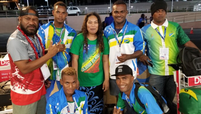 Solomon Islands lifting sports nidim help - ABC News