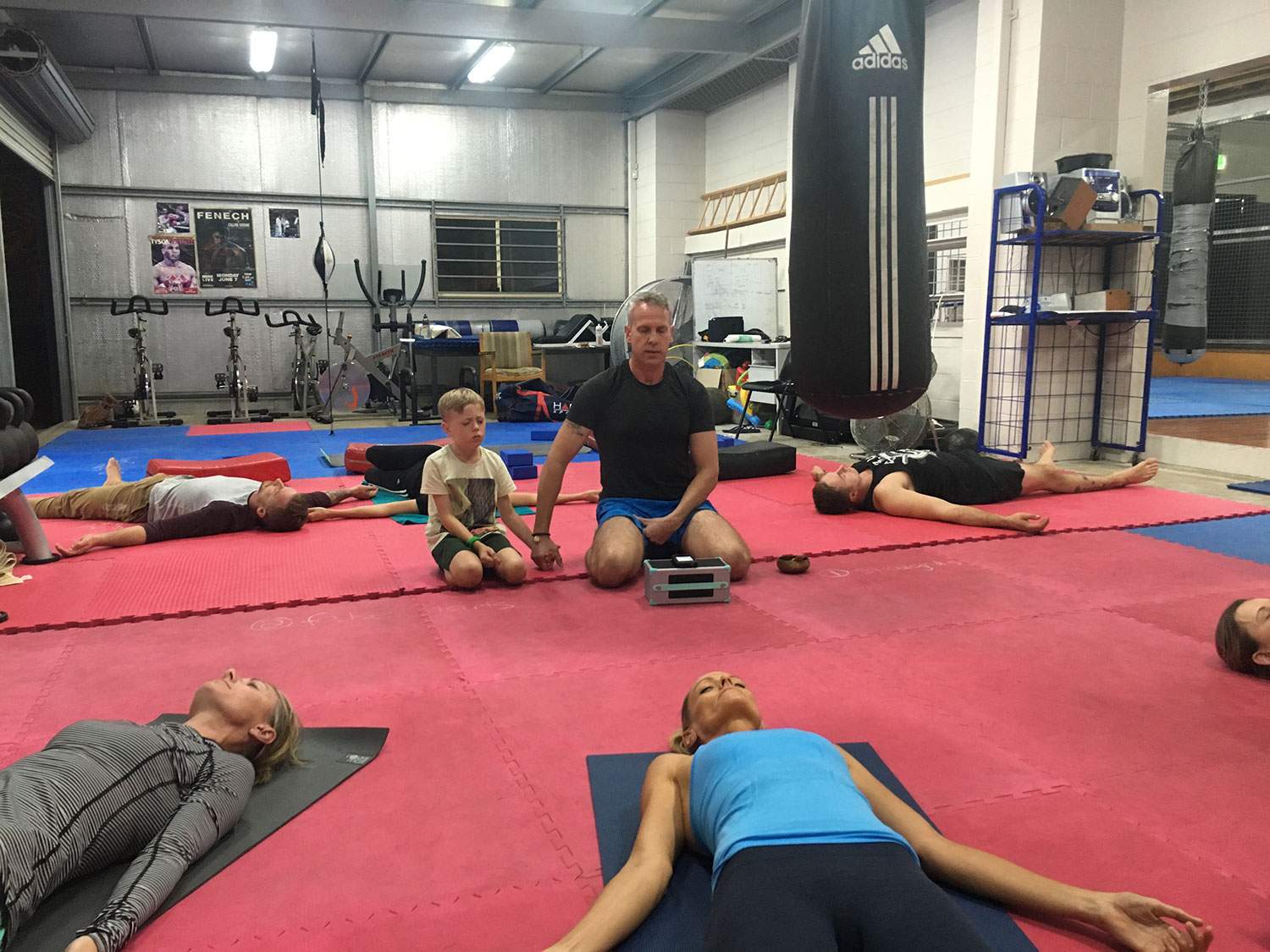 Brisbane military veterans turn to yoga to ease post traumatic stress ...