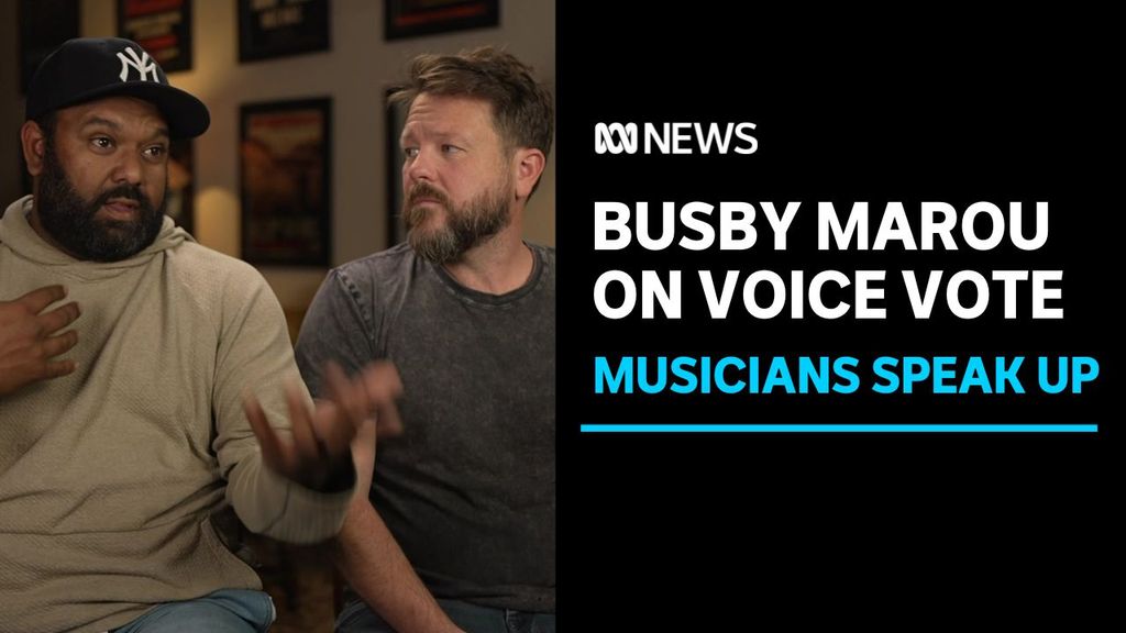 Busby Marou speak about the Voice to Parliament referendum - ABC News